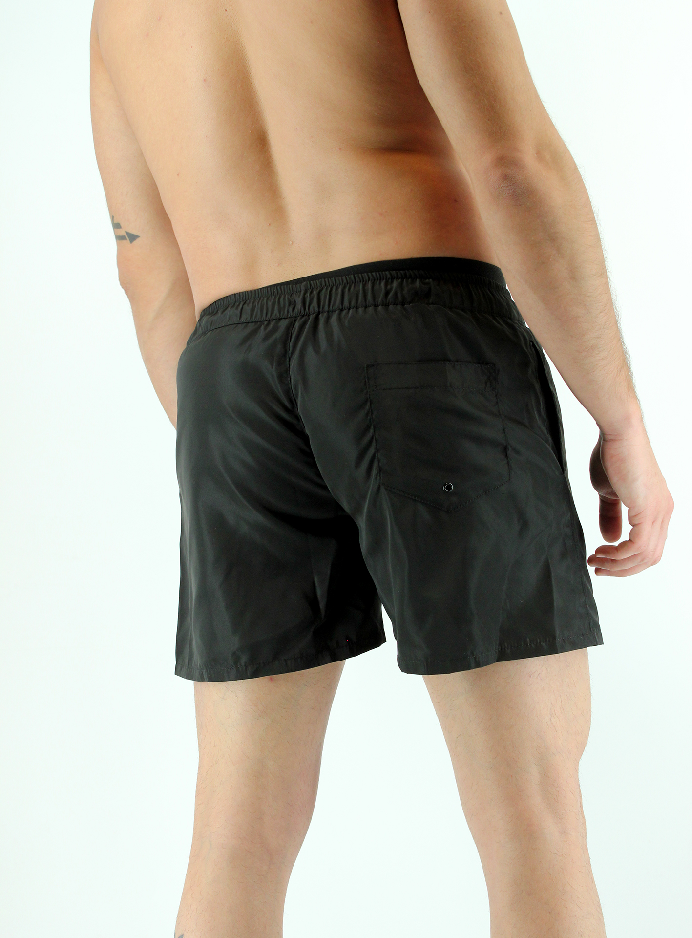 Black Swim Trunks For Men - Les Maladroits