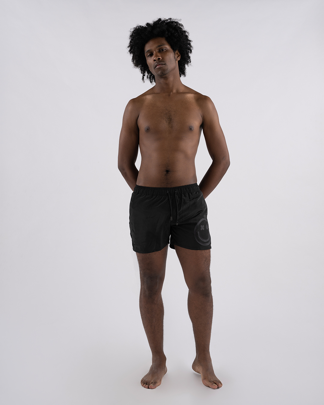 Black Swim Trunks For Men - Les Maladroits